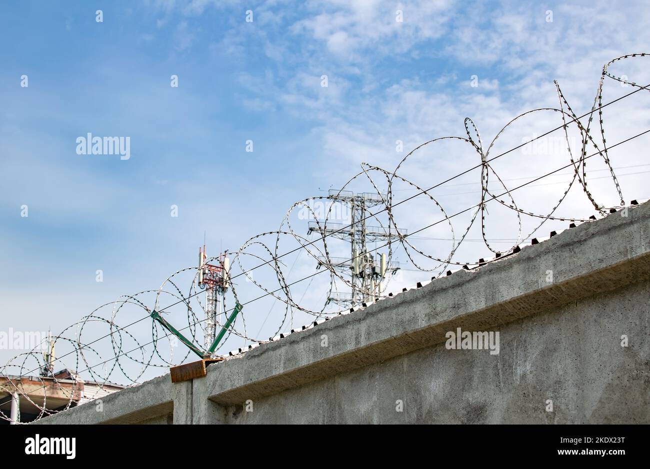 High security prison guard towers hi-res stock photography and images ...