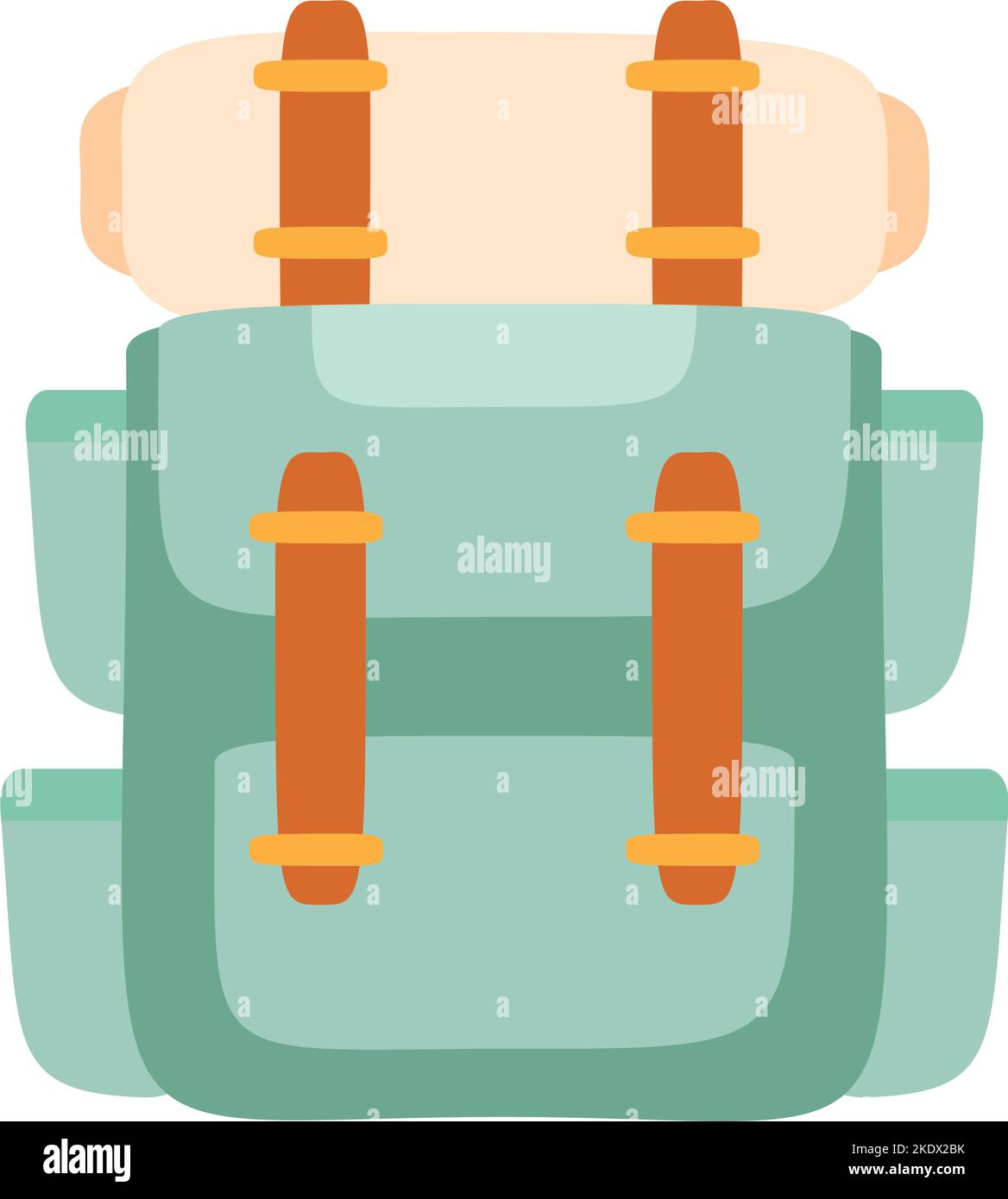 camping travel bag equipment icon Stock Vector Image & Art - Alamy