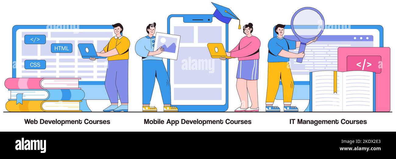 Web development courses, mobile app development and IT management ...