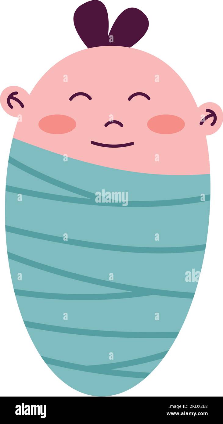 cute little baby comic character Stock Vector Image & Art - Alamy