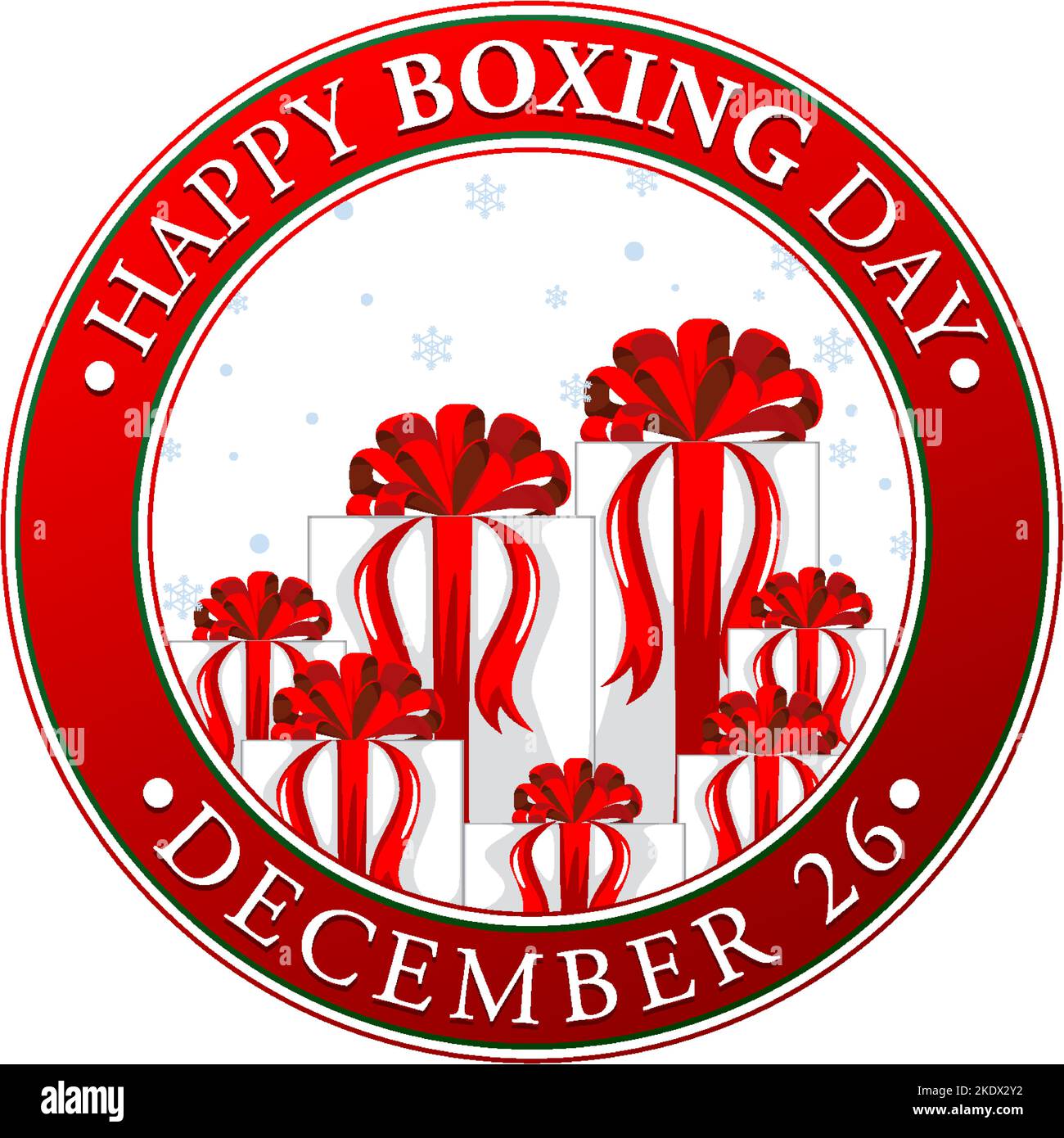 Happy Boxing Day banner design illustration Stock Vector Image & Art ...