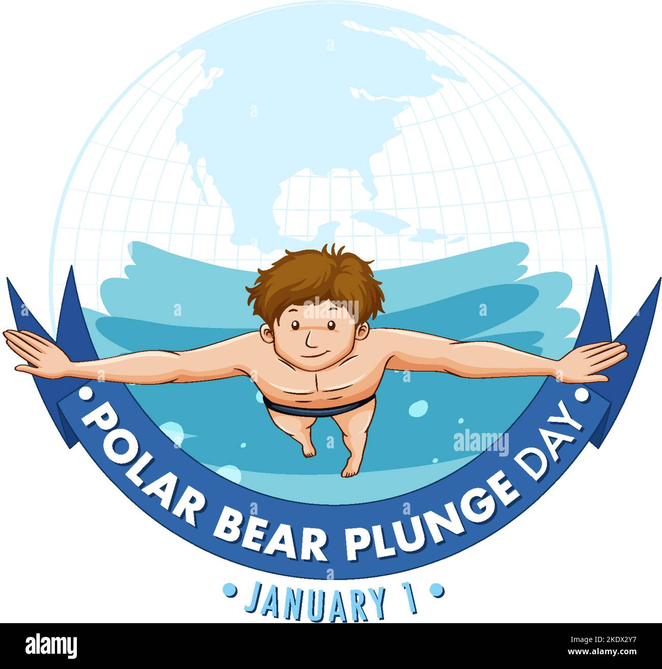 Polar Bear Plunge Cartoon Images