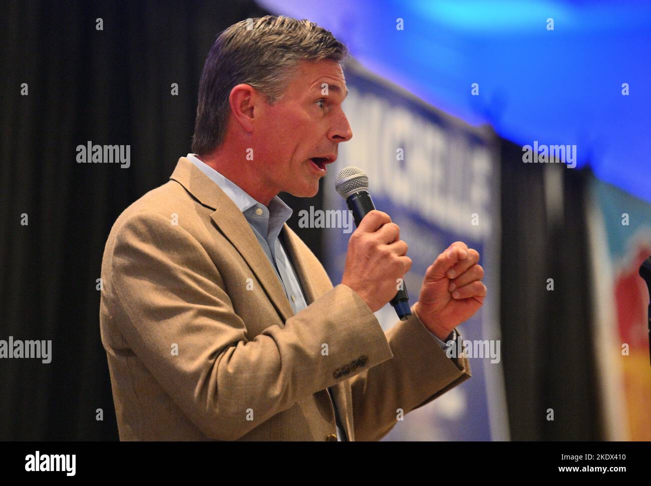 Albuquerque, United States. 08th Nov, 2022. US Senator Martin Heinrich ...