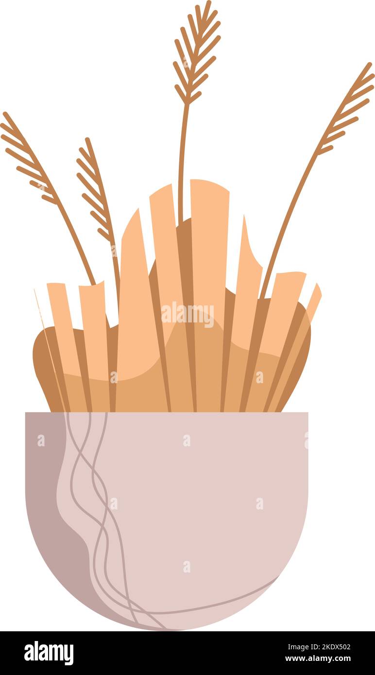 spikes houseplant in pot icon Stock Vector Image & Art - Alamy
