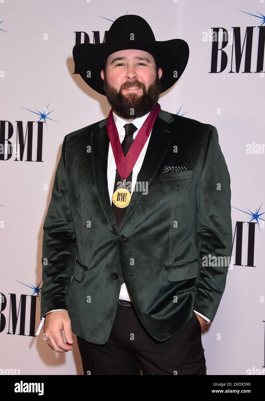 Brinley Addington arriving at the 67th Annual BMI Country Awards held ...
