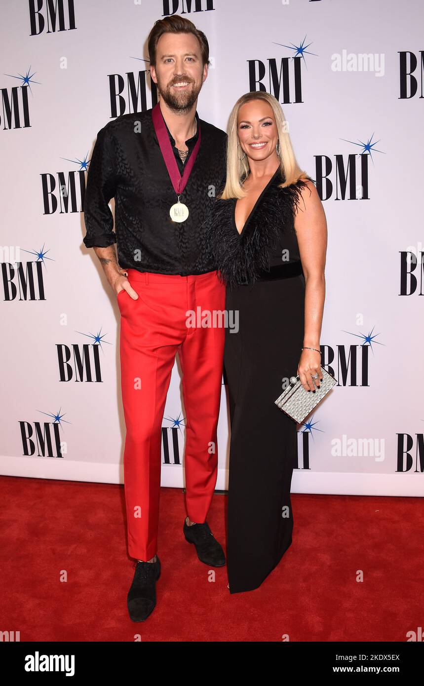 Charles Kelley and Cassie McConnell arriving at the 67th Annual BMI ...