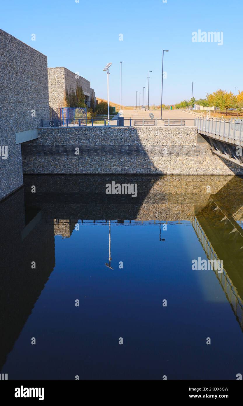 Calgary, Alberta / Canada - Oct 01 2022: Exterior and perspective of ...