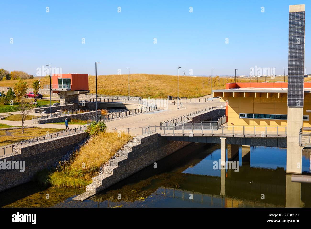 Calgary, Alberta / Canada - Oct 01 2022: Exterior and perspective of ...