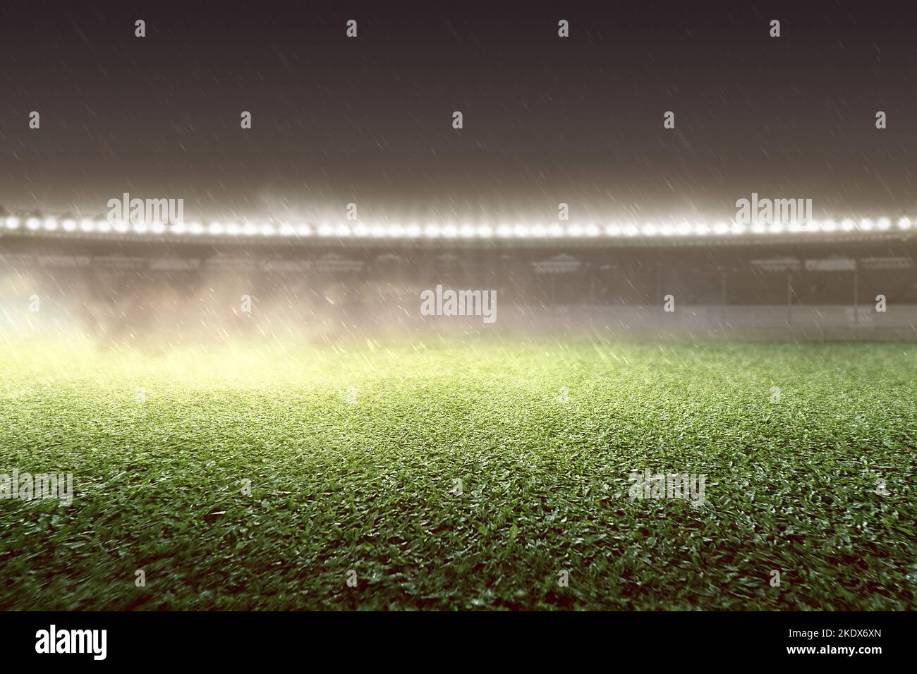 Grass inside the football stadium Stock Photo - Alamy