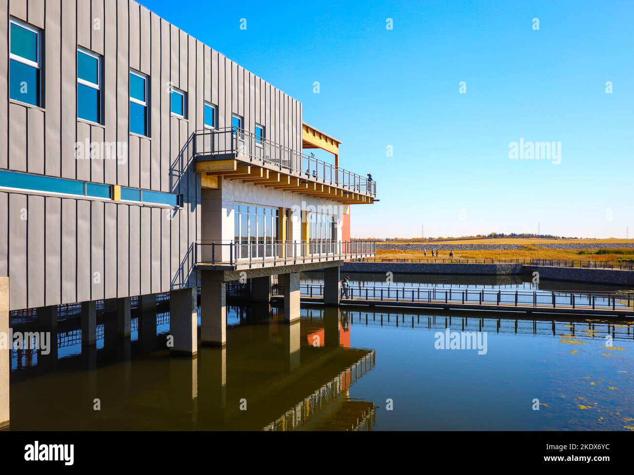 Calgary, Alberta / Canada - Oct 01 2022: Exterior and perspective of ...