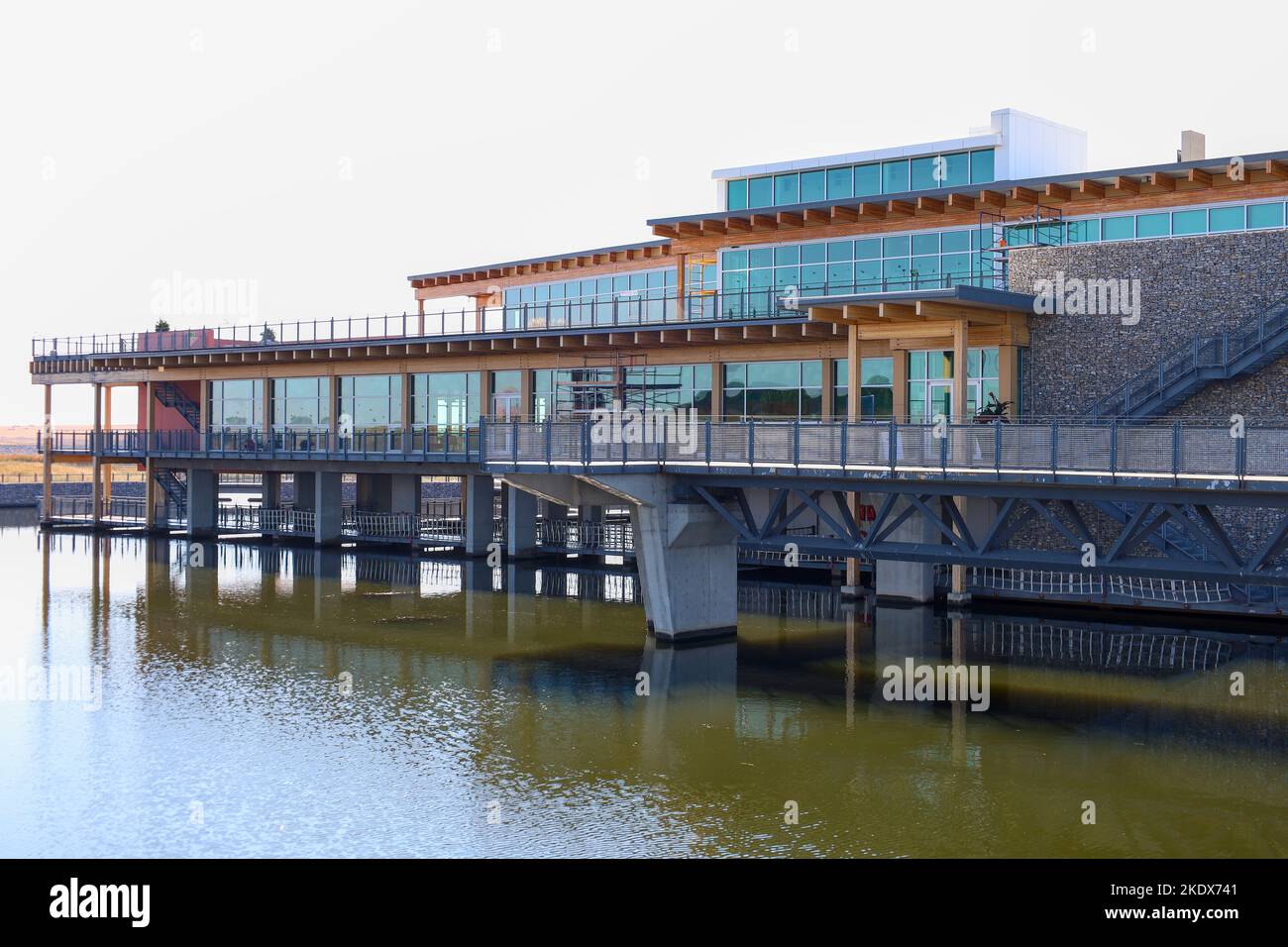 Calgary, Alberta / Canada - Oct 01 2022: Exterior and perspective of ...