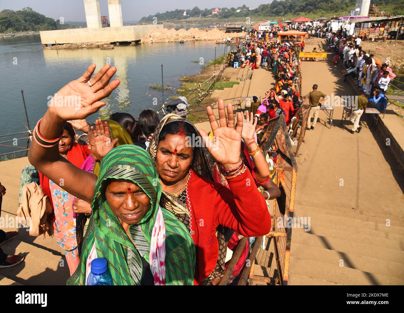 Narmad panchkroshi yatra hi-res stock photography and images - Alamy