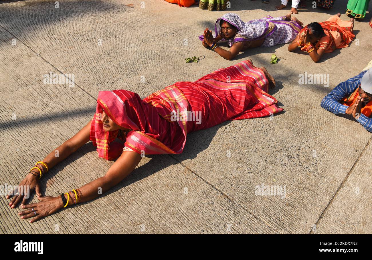 Narmad panchkroshi yatra hi-res stock photography and images - Alamy