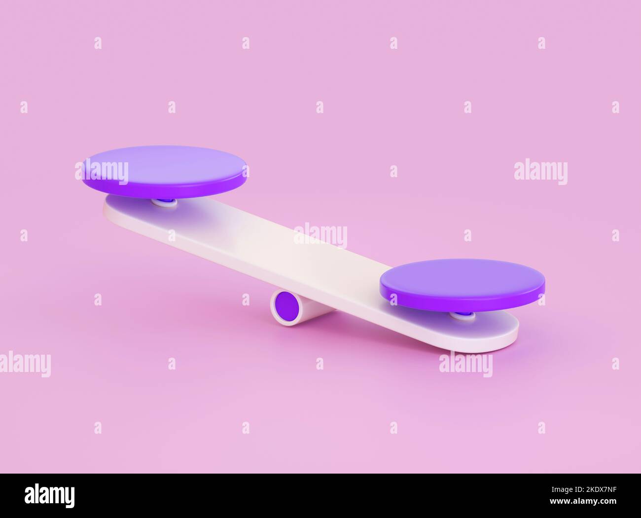 3d empty scale icon. Weight, comparison, money safe, exchange, idea ...