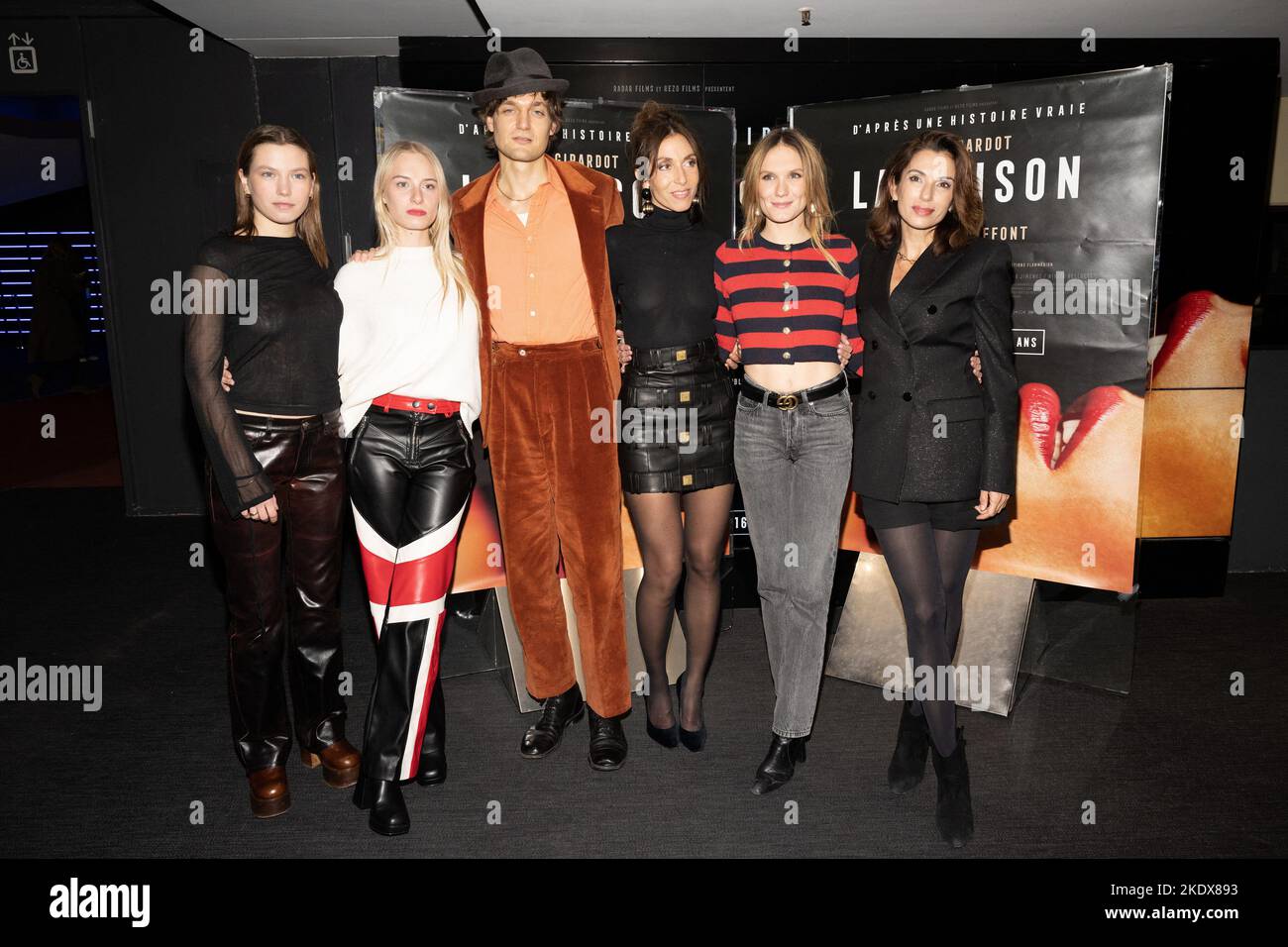 Gina Jimenez, Loriane Klupsch, Lucas Englander, Anissa Bonnefont, Ana Girardot and Aure Atika ...