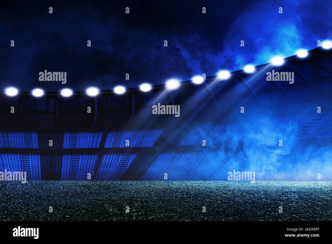 Grass inside the football stadium Stock Photo - Alamy