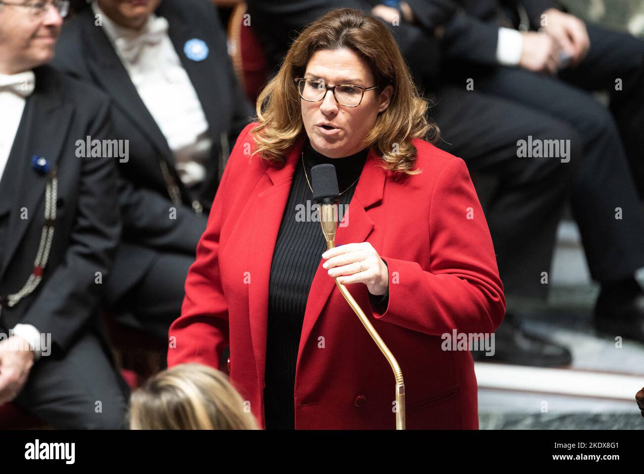 French Secretary of State for Citizenship Sonia Backes attends a ...