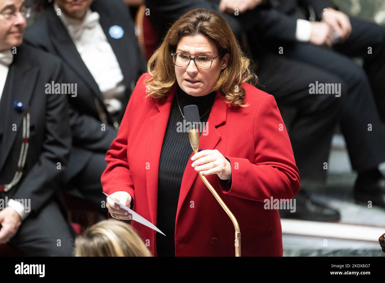 French Secretary of State for Citizenship Sonia Backes attends a ...