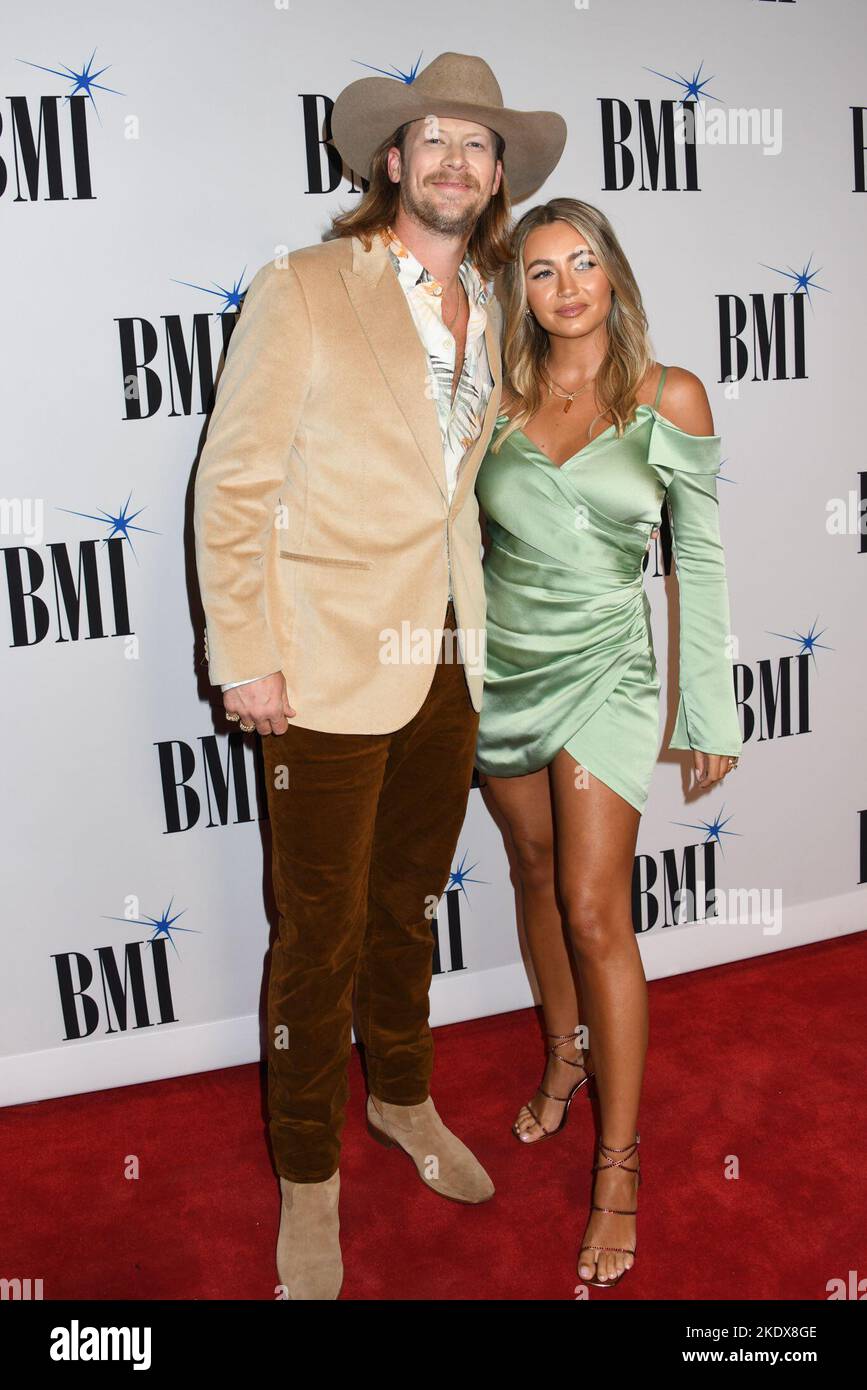 Nashville, Tennessee, USA. 08th Nov, 2022. Brian Kelley, Brittney Marie ...