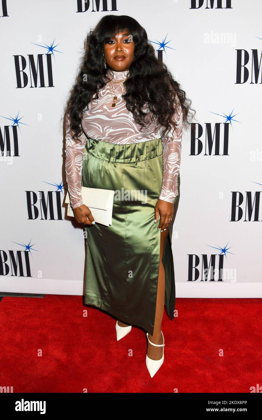 08 November 2022 - Nashville, Tennessee - Brittney Spencer. 68th BMI ...