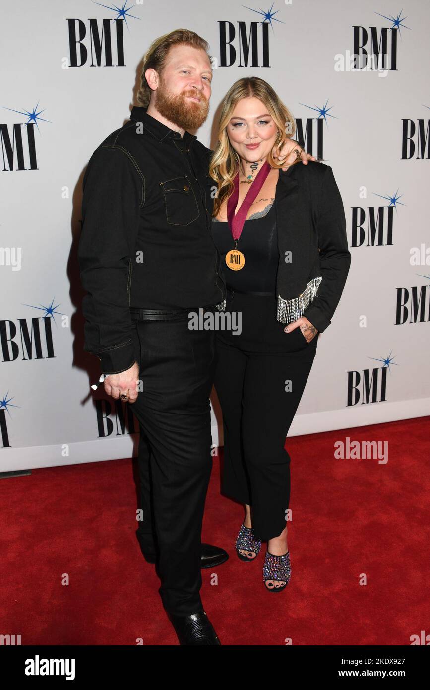 08 November 2022 - Nashville, Tennessee - Elle King, Andrew Fuerguson ...