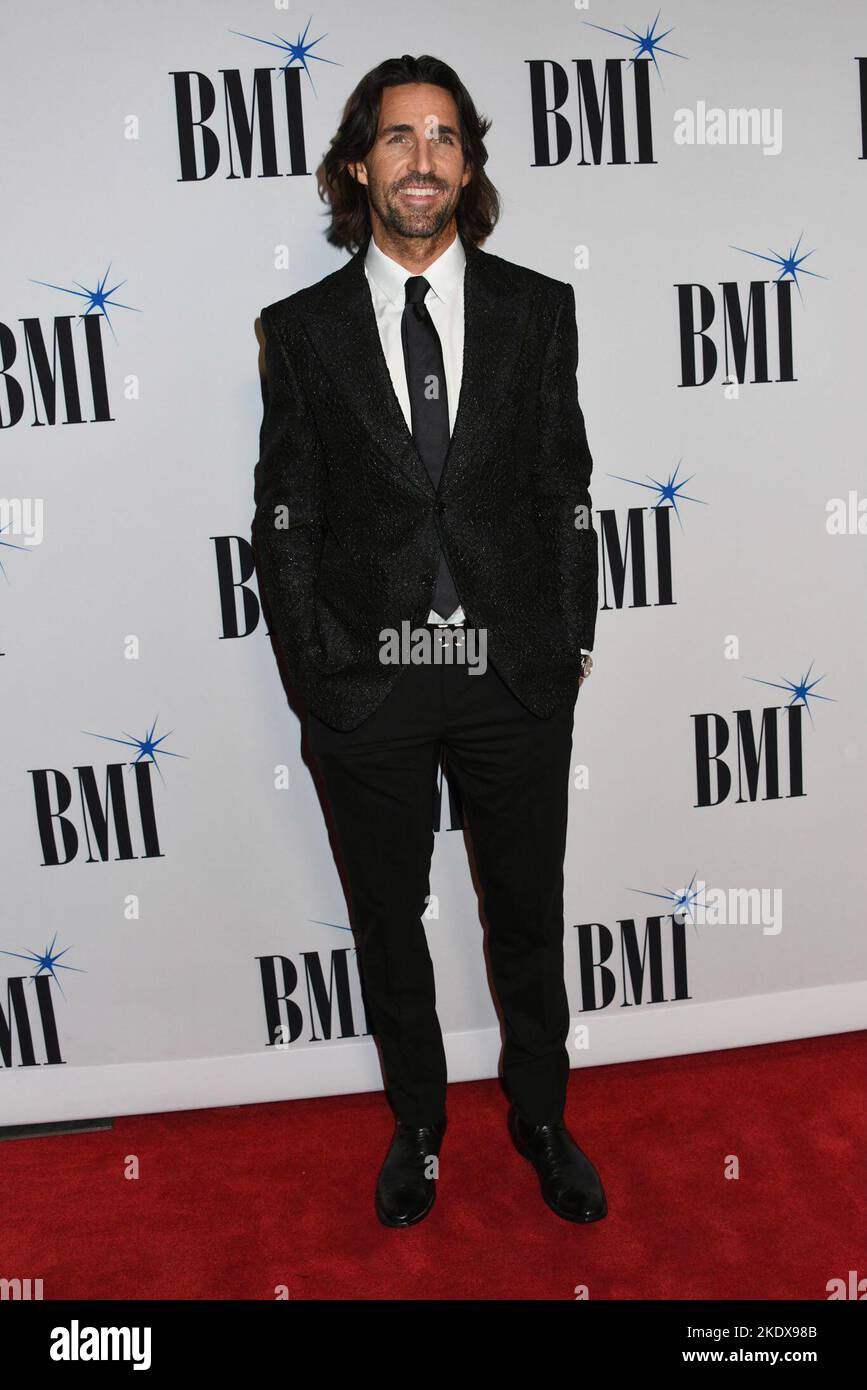 08 November 2022 - Nashville, Tennessee - Jake Owen. 68th BMI Country ...