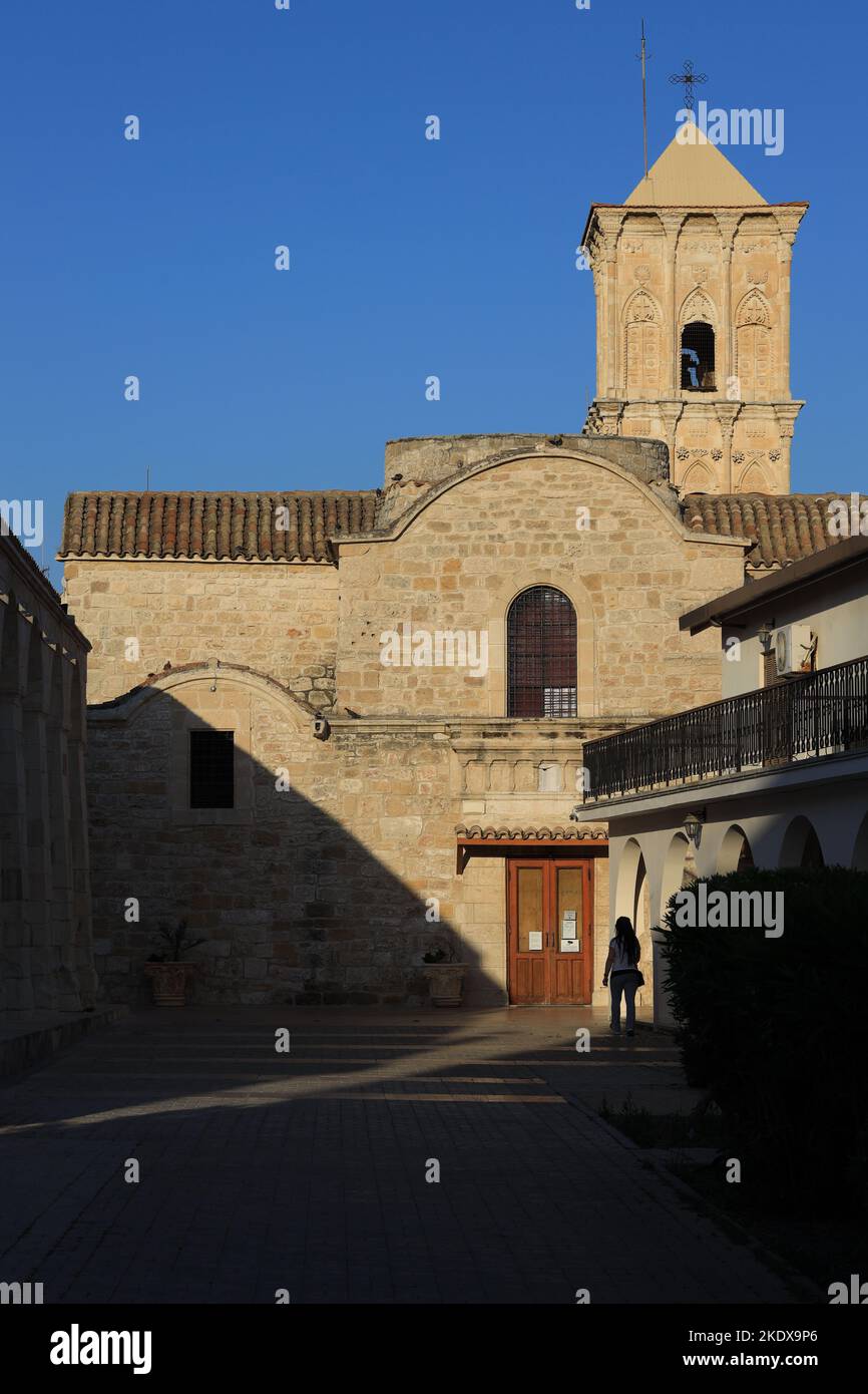 May 23, 2022, Larnaca, Cyprus: Bell tower of The Church of St Lazarus ...