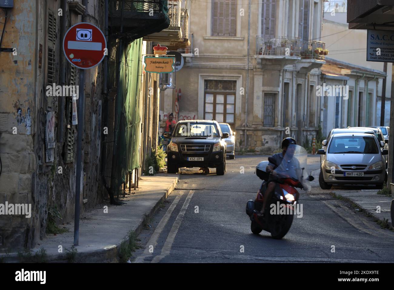 Larnaca, Cyprus. 23rd May, 2022. Street scene in Larnaca. The Republic ...