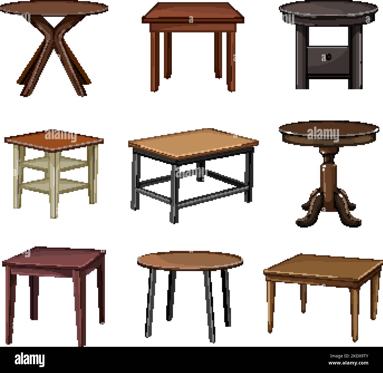 Luxury dining display Stock Vector Images - Alamy