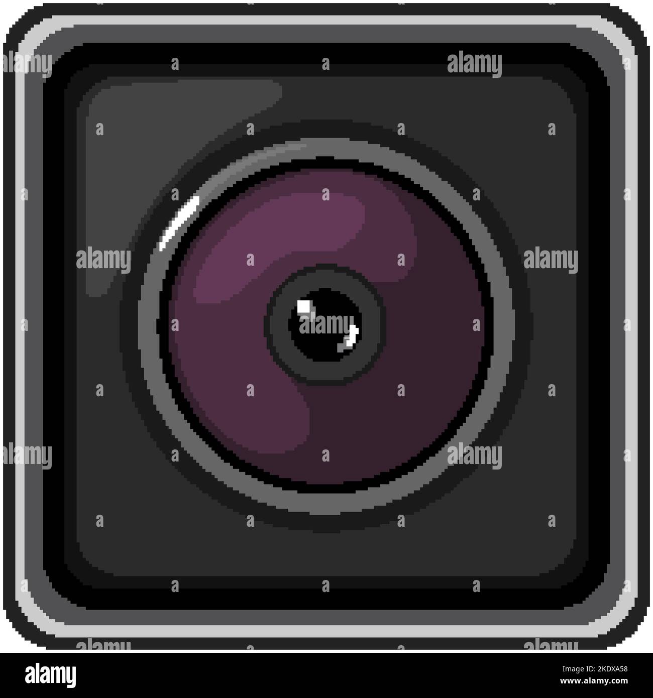 sport action camera cartoon vector illustration Stock Vector Image ...