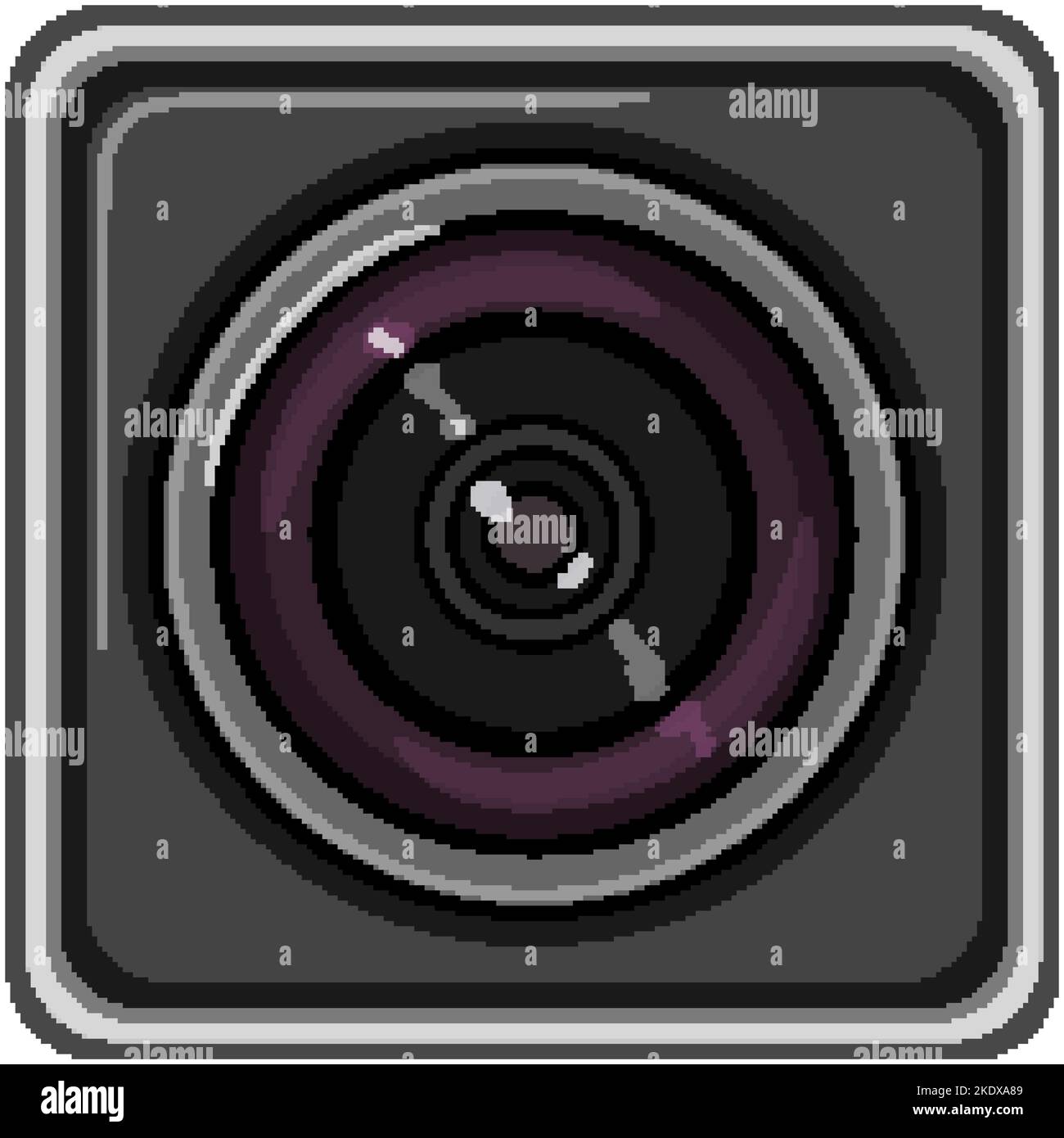 equipment action camera cartoon vector illustration Stock Vector Image ...
