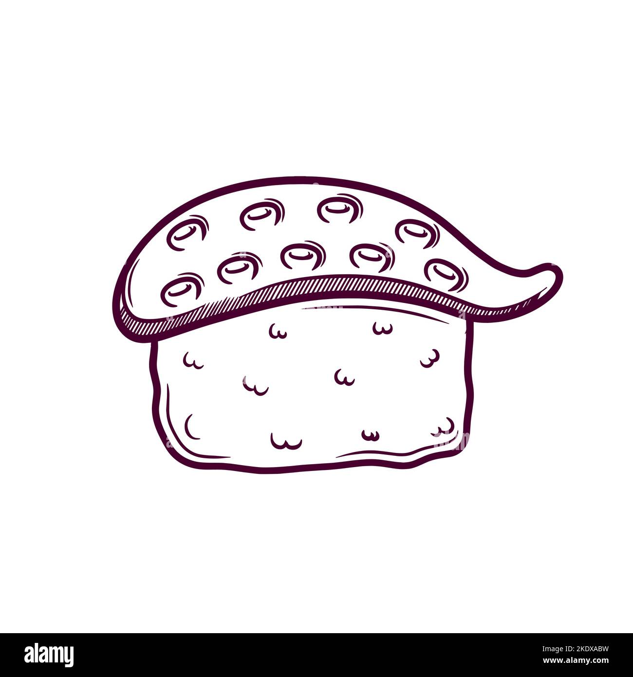 Doodle sushi restaurant menu Cut Out Stock Images & Pictures - Alamy