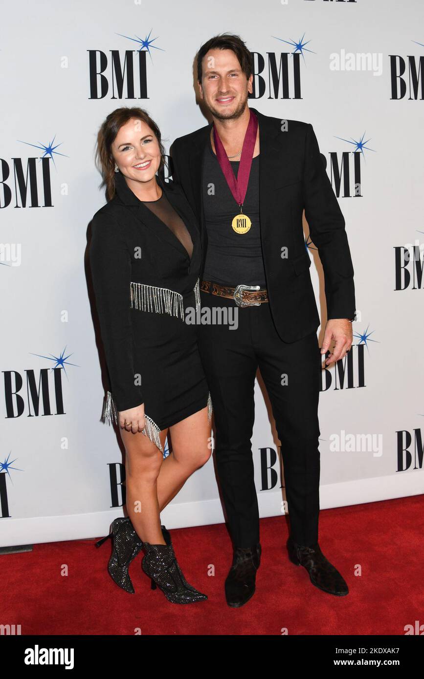 08 November 2022 - Nashville, Tennessee - Russell Dickerson, Kailey ...