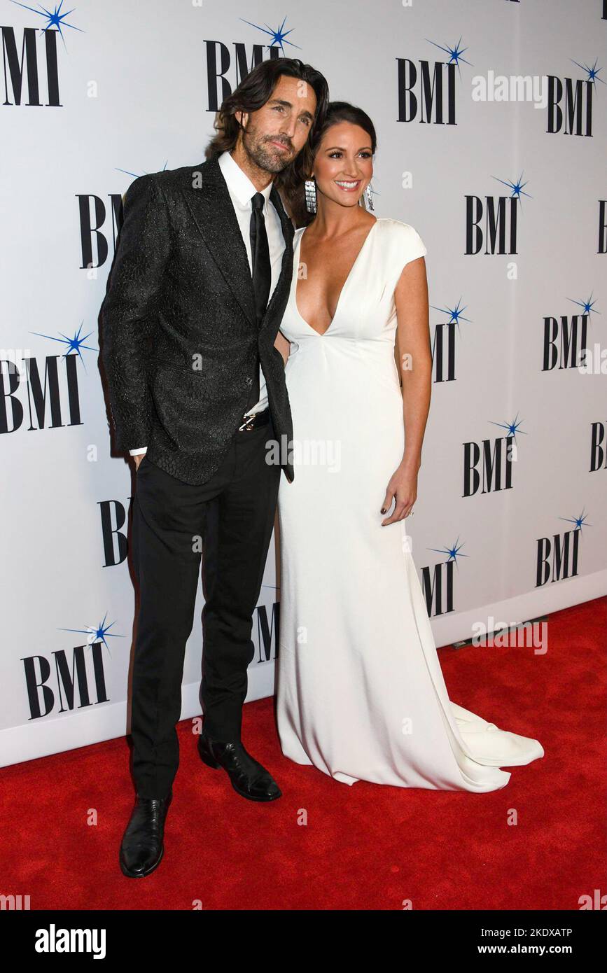 08 November 2022 - Nashville, Tennessee - Jake Owen, Erica Hartlein ...