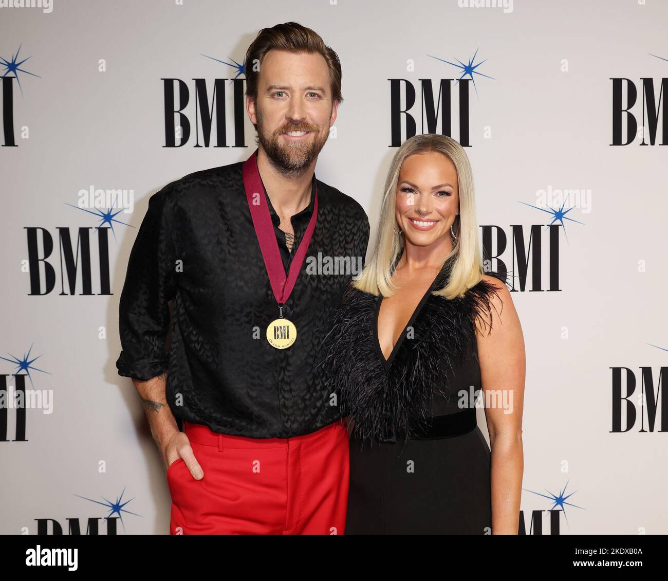 Charles Kelley and Cassie McConnell arriving at the 67th Annual BMI ...