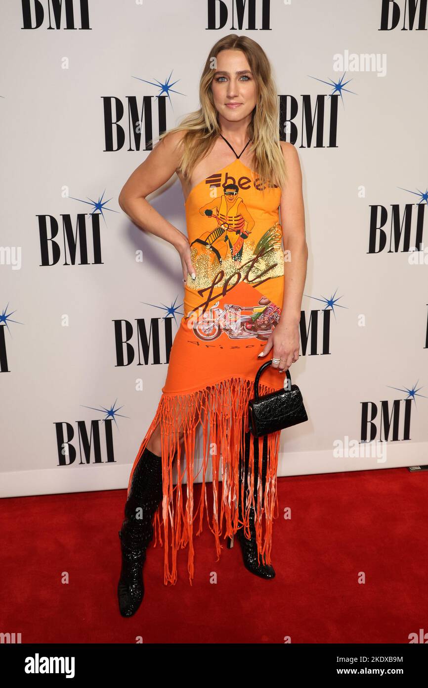 Ingrid Andress arriving at the 67th Annual BMI Country Awards held at ...
