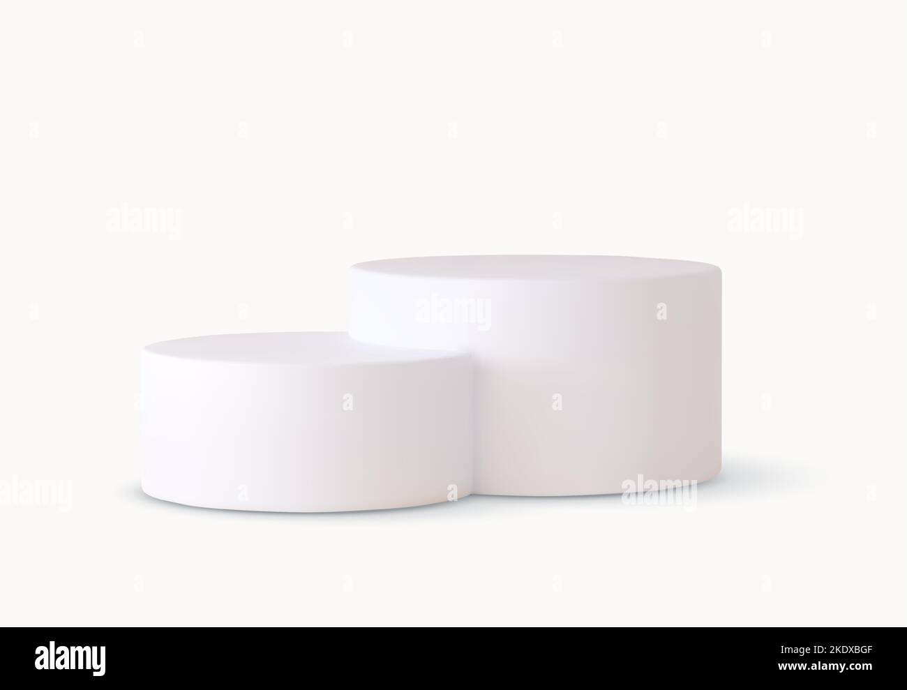 Realistic round platform on Stock Vector Images - Alamy