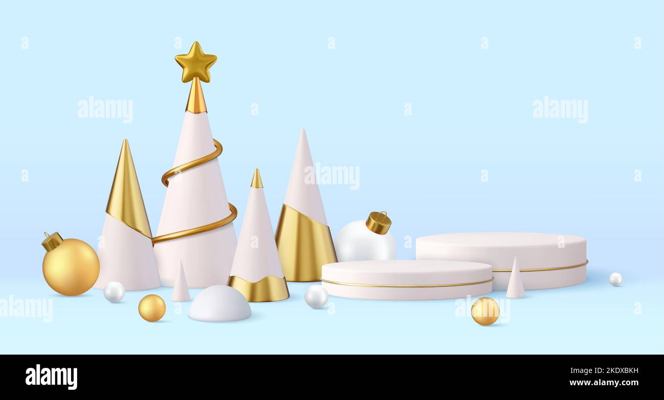 3d christmas design Stock Vector Image & Art - Alamy