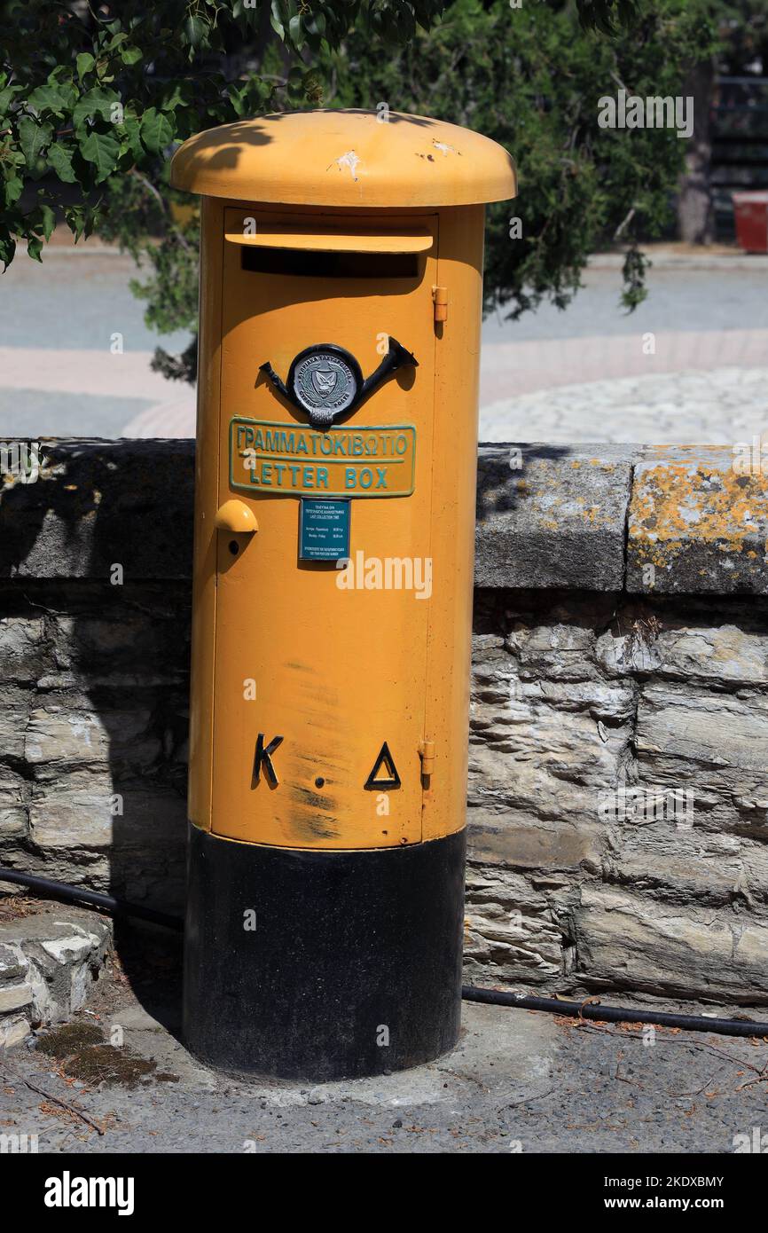 May 24, 2022, Larnaca, Cyprus: Cyprus Post, is the postal operator of ...