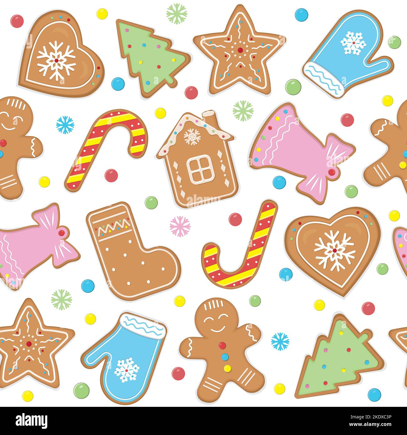 Gingerbread man cake cooking food funny happy Stock Vector Images - Alamy