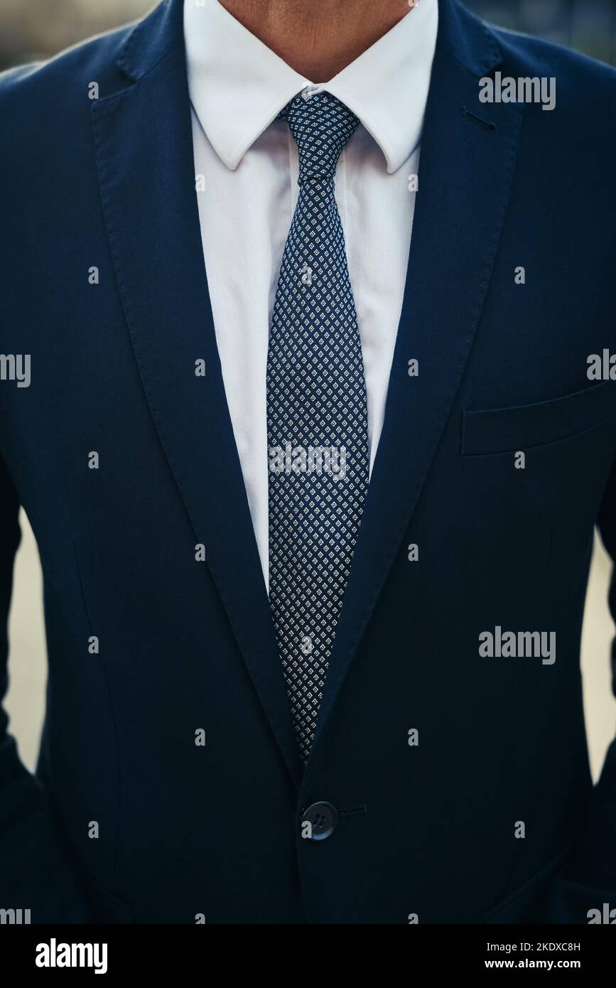 Your appearance speaks before you do. an unidentifiable businessman ...