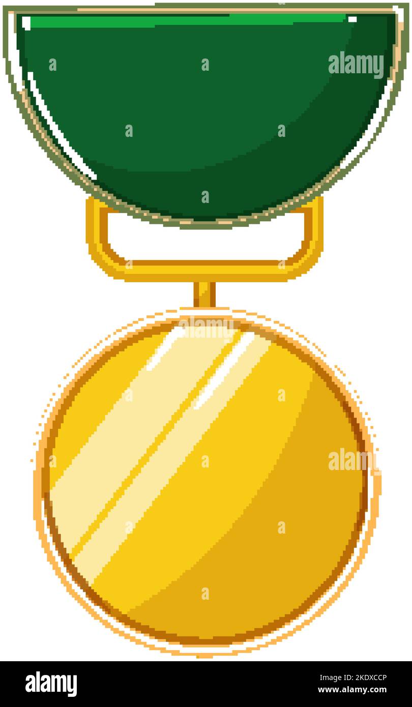 award military medal cartoon vector illustration Stock Vector Image ...