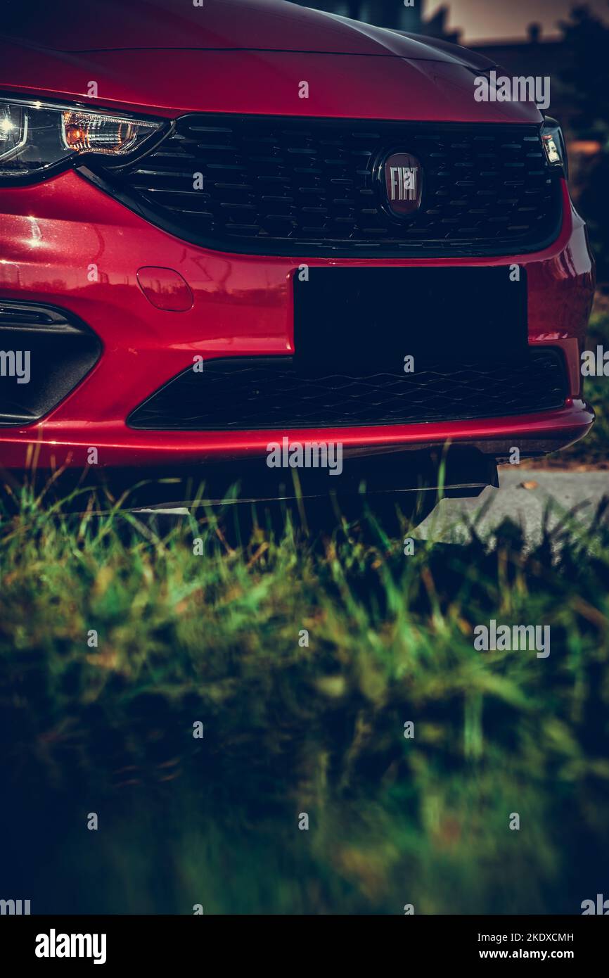 Fiat Tipo SW Personalized black parts Stock Photo - Alamy