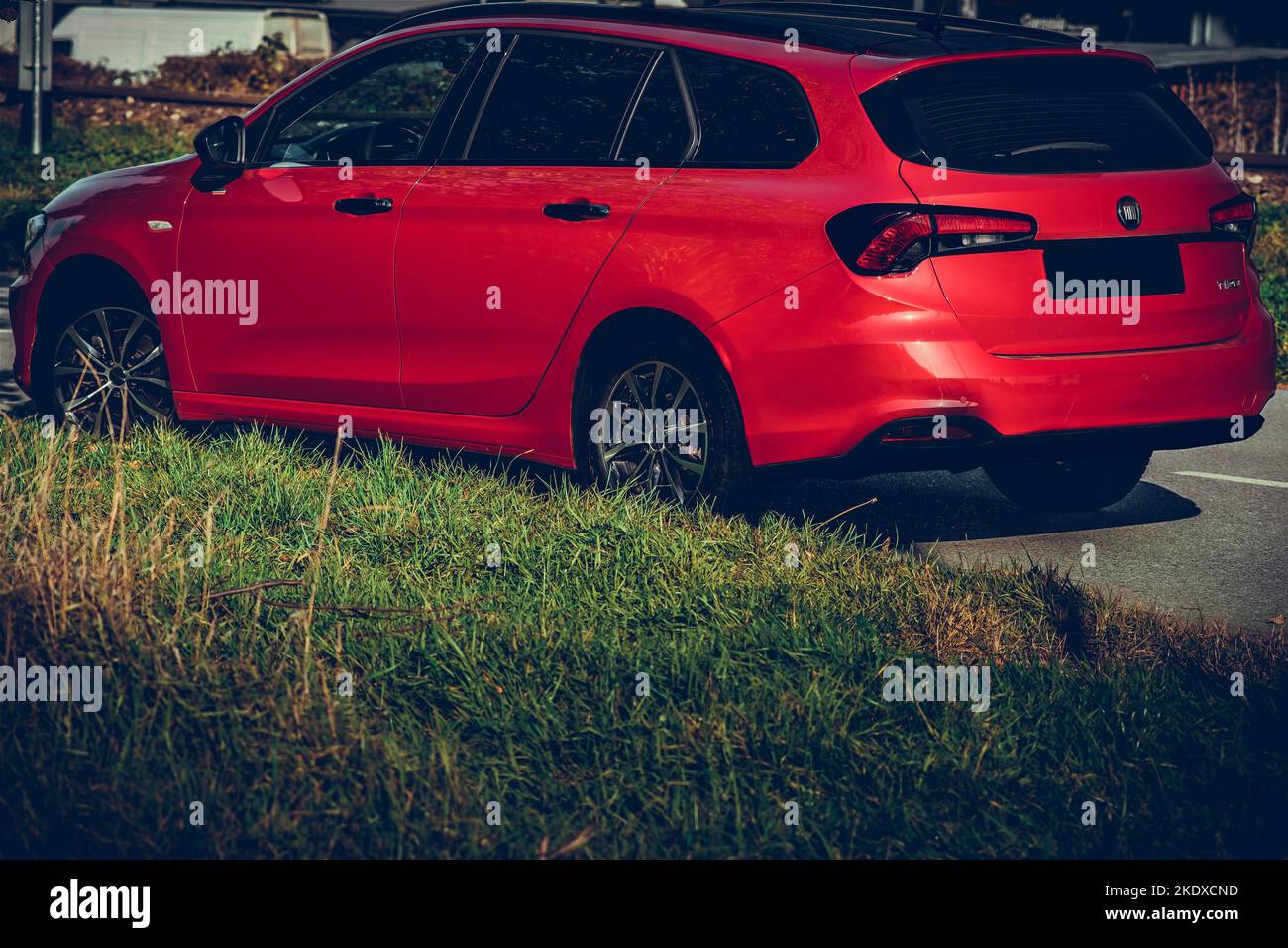 Fiat Tipo SW Personalized black parts Stock Photo - Alamy