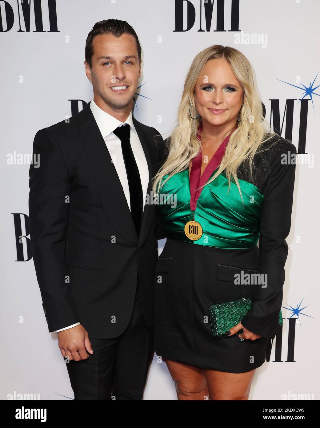 Nashville, USA. 08th Nov, 2022. Brendan McLoughlin and Miranda Lambert ...