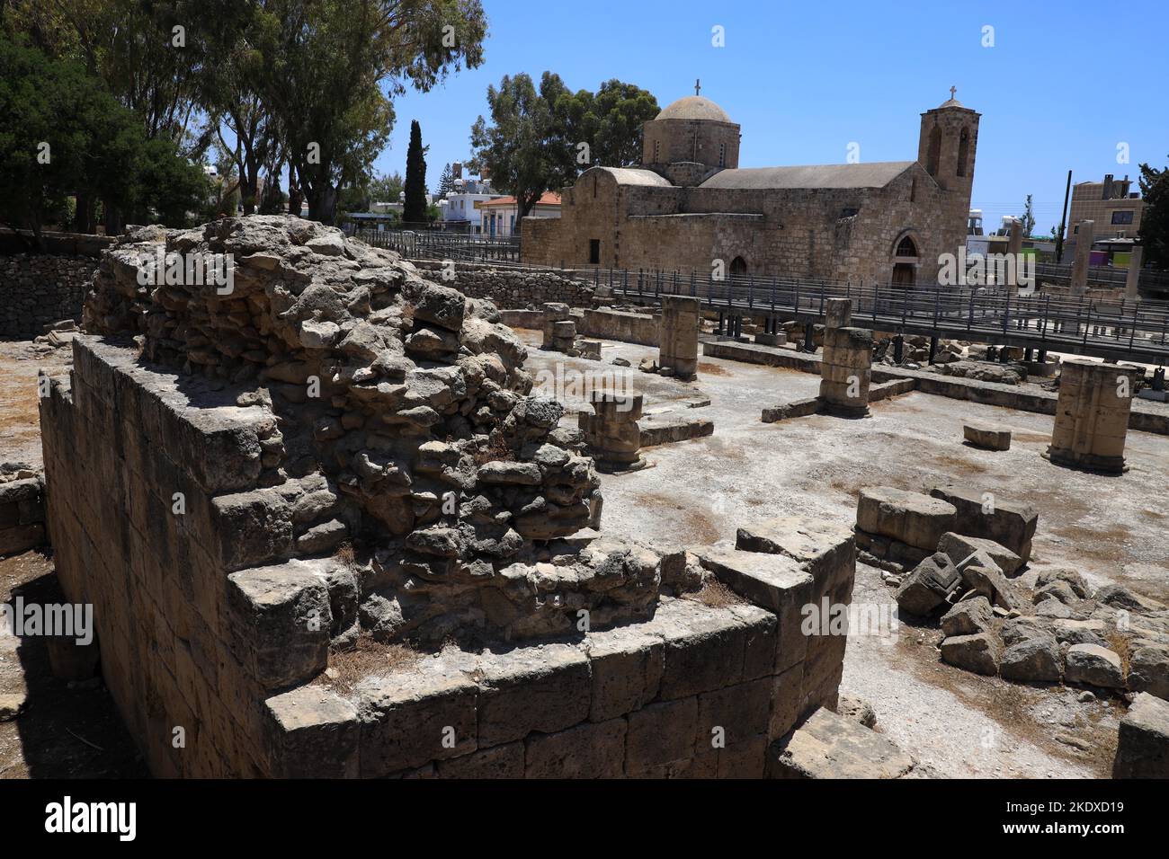 June 3, 2022, Pafos, Cyprus: This working church Panagia ...