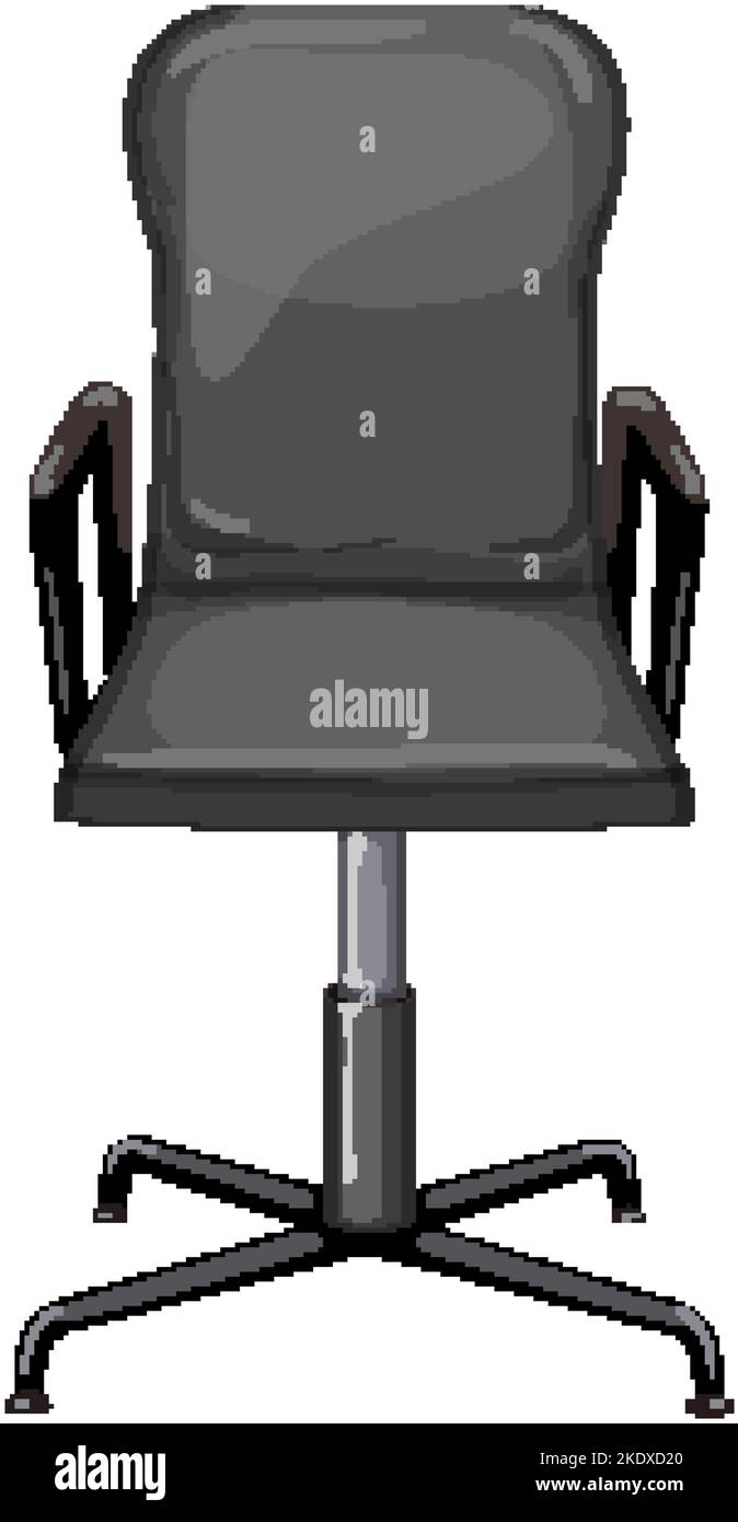 seat office chair cartoon vector illustration Stock Vector Image & Art ...