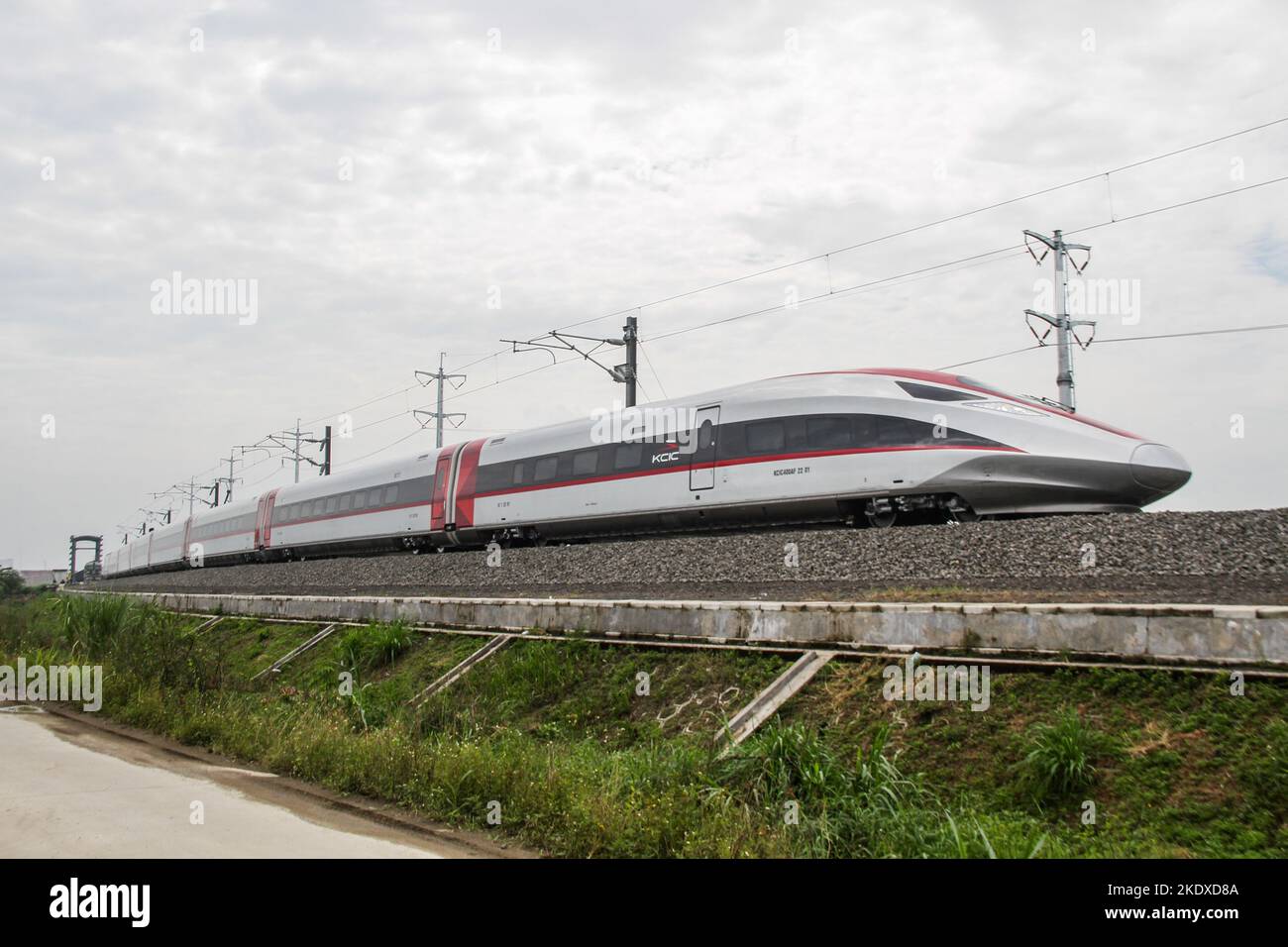 Bandung, West Java, Indonesia. 9th Nov, 2022. High Speed Train (KCJB ...