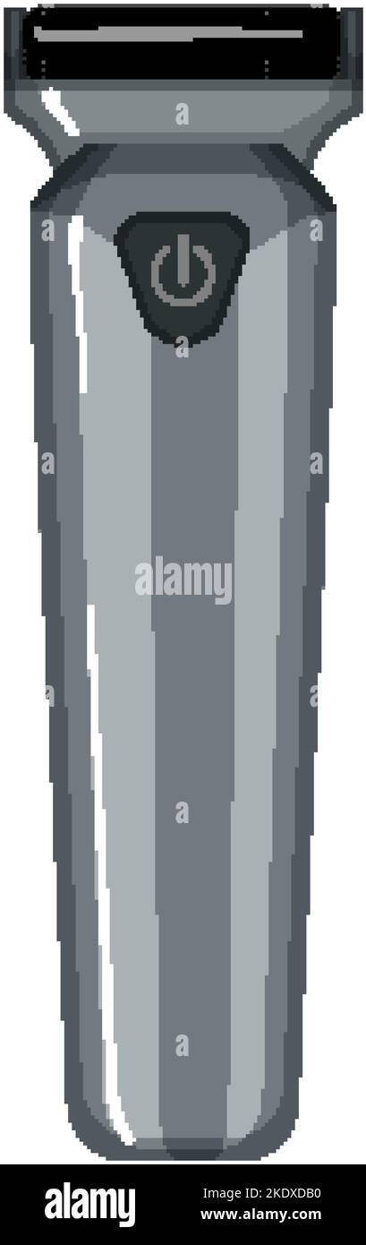 beard shaver electric cartoon vector illustration Stock Vector Image ...