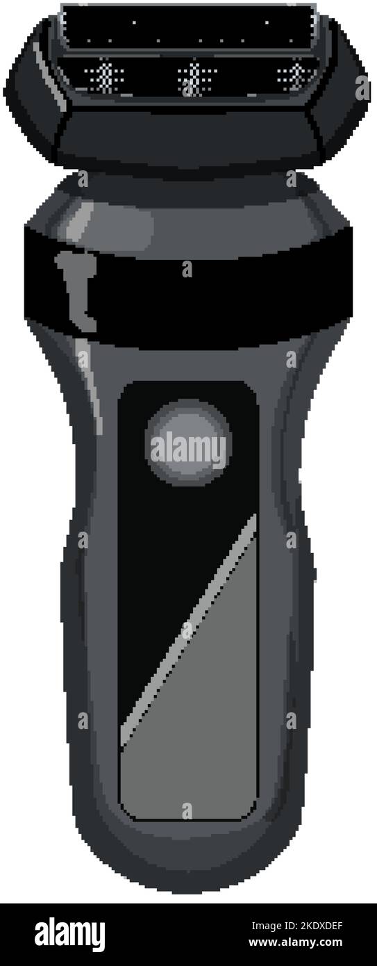 male shaver electric cartoon vector illustration Stock Vector Image ...